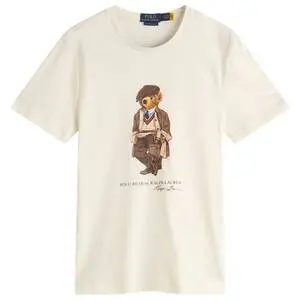 Polo Ralph Lauren Heritage Bear T-shirt - Deckwash White